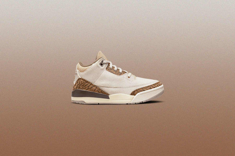 Air Jordan 3 Retro (PS) - Light Orewood Brown/Metallic Gold – Feature