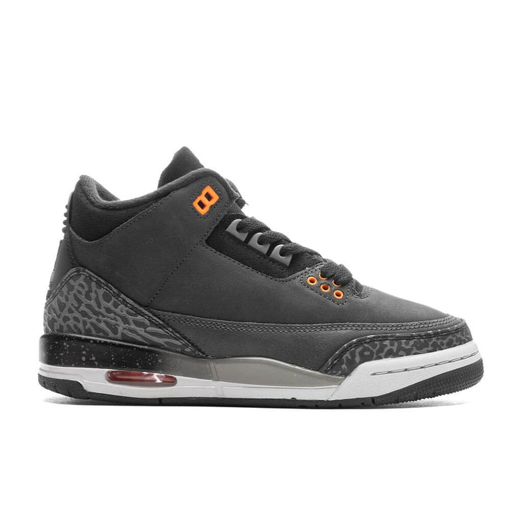 Air Jordan 3 Retro (GS) 'Fear' - Night Stadium/Total Orange/Black – Feature
