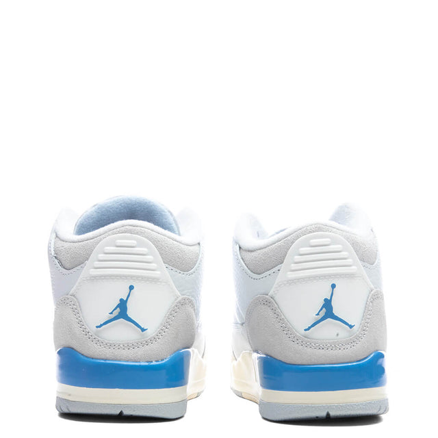 Air Jordan 3 Retro 'Lucky Shorts' (PS) - Summit White/Hydrogen Blue/Le ...