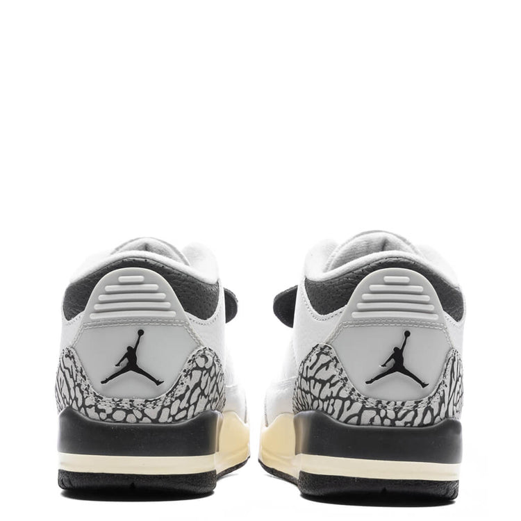 Air Jordan 3 Retro Hide N Sneaks (PS) - White/Black/Iron – Feature