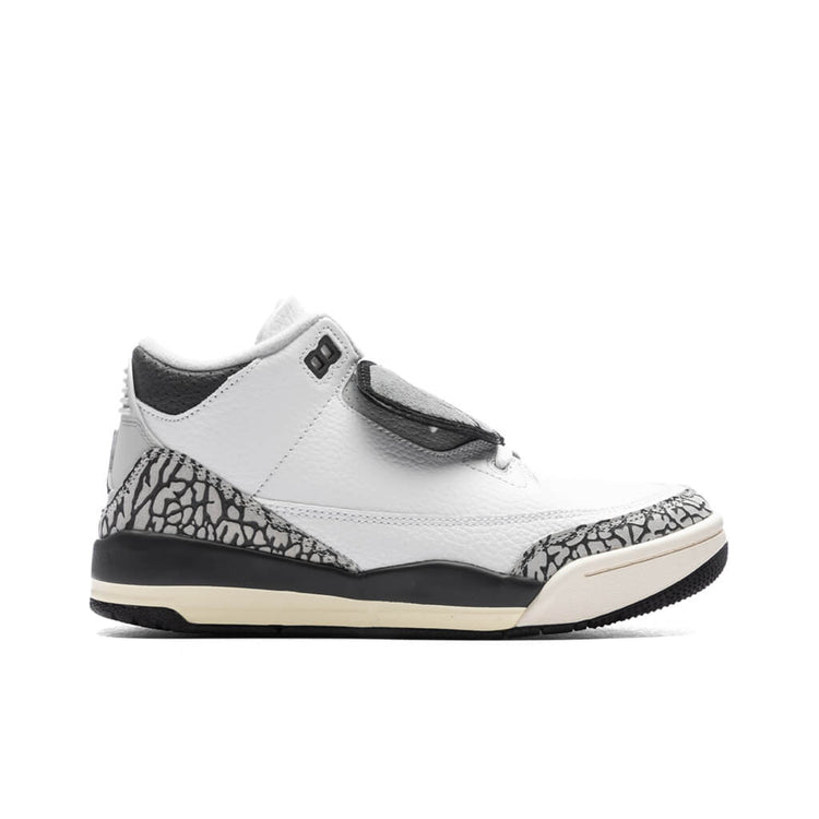 Air Jordan 3 Retro Hide N Sneaks (PS) - White/Black/Iron – Feature