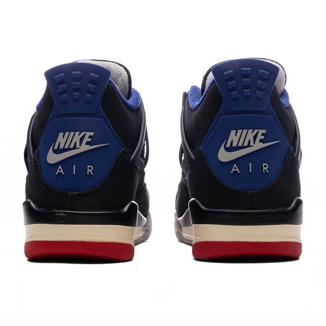 Air Jordan 4 Retro 'Rare Air' (GS) - Black/Fire Red/Deep Royal Blue ...