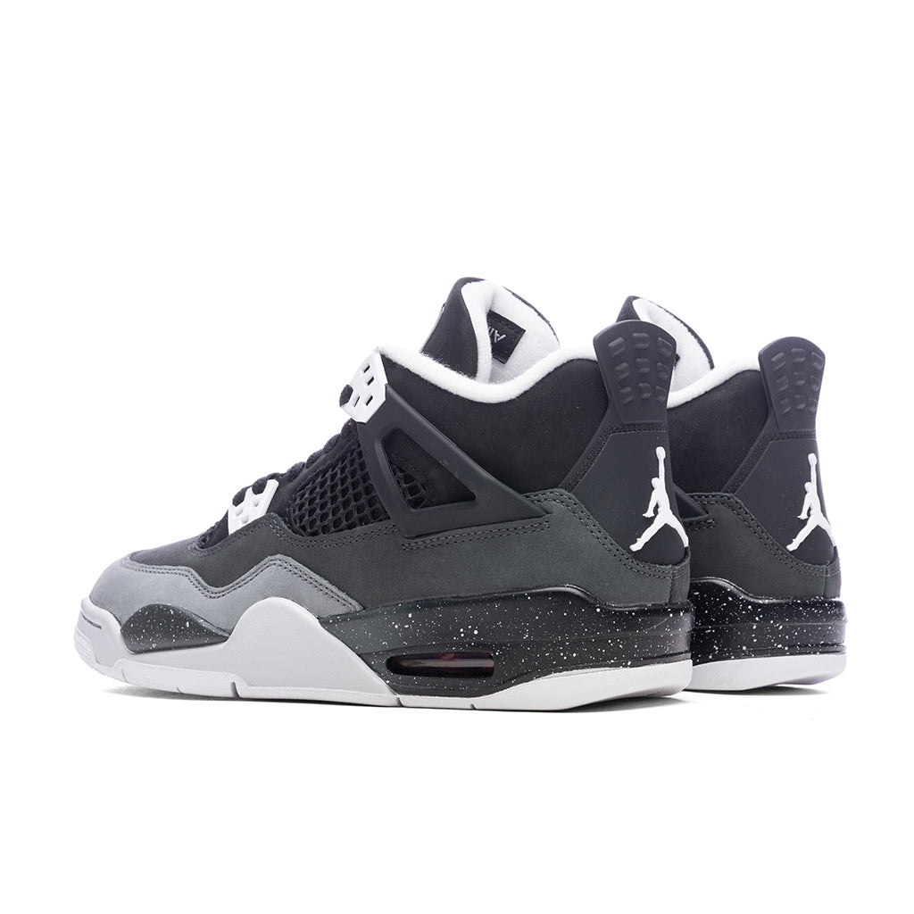 Air Jordan 4 Retro (GS) Fear - Black/White/Anthracite/Black – Feature