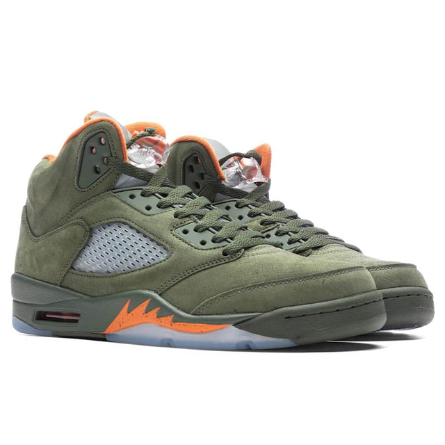 Air Jordan 5 Retro 'Olive' - Army Olive/Solar Orange – Feature