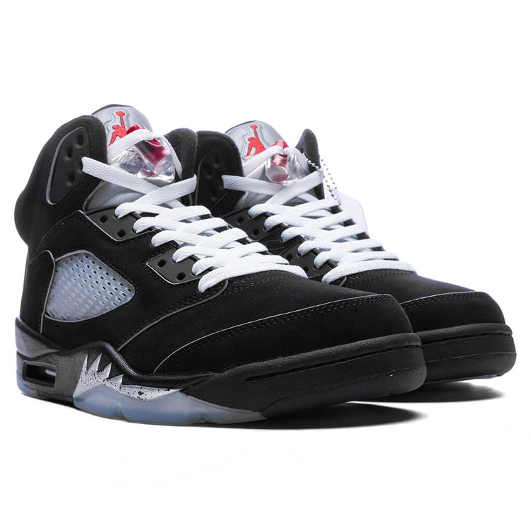 Air Jordan 5 Retro OG 'Black Metallic Reimagined' - Black/White/Metall – Feature