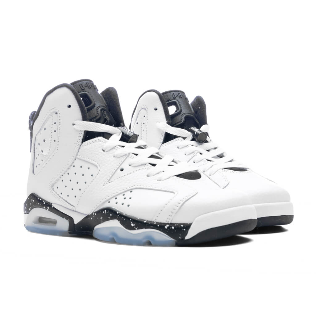Air Jordan 6 Retro (GS) 'Reverse Oreo' - White/Black – Feature