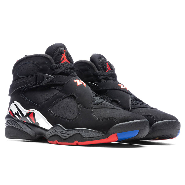 Air Jordan 8 Retro Playoffs - Black/True Red – Feature