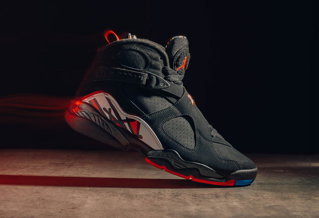 Air Jordan 8 Retro Playoffs - Black/True Red – Feature