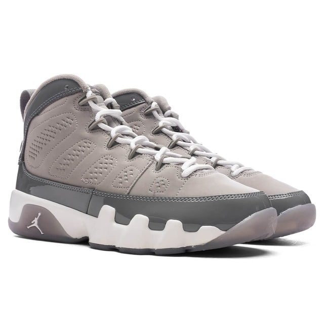 Air Jordan 9 Retro 'Cool Grey' (GS) - Medium Grey/Cool Grey/White – Feature