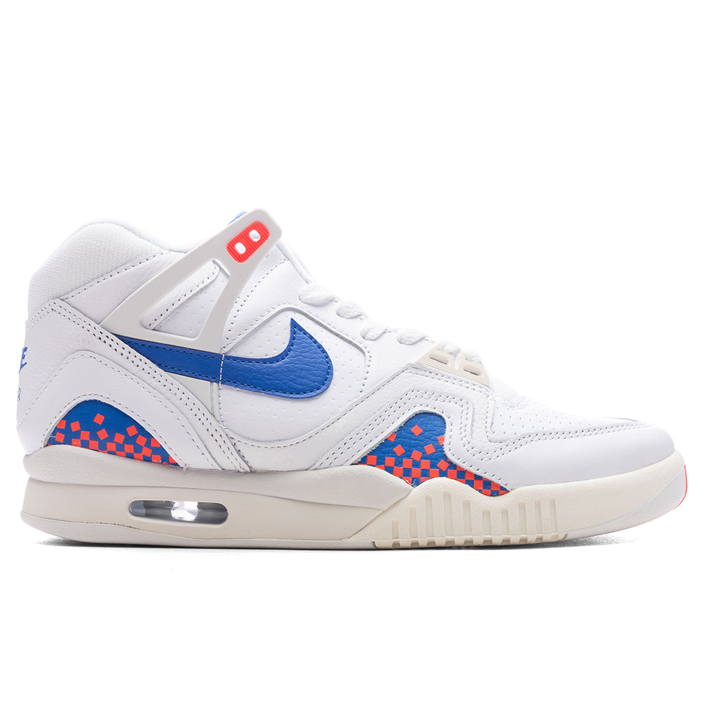 Air Tech Challenge 2 'Pixel Court' - White/Royal Blue/Laser Crimson ...