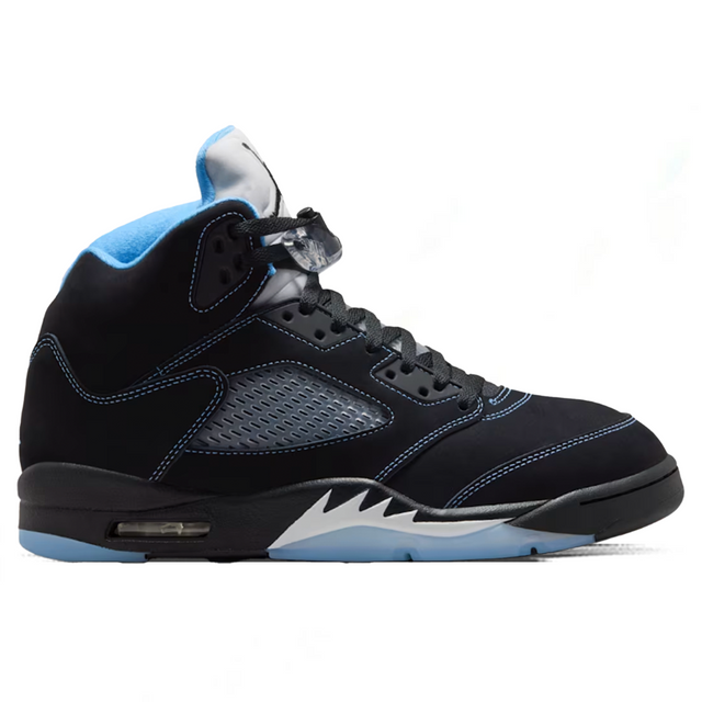 Air Jordan 5 Retro 'Black Carolina' - Black/Multi – Feature