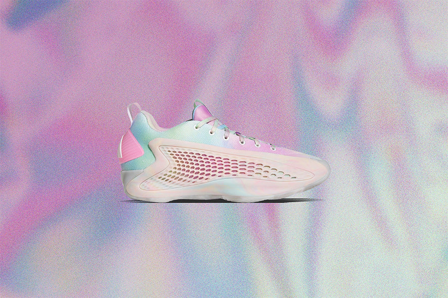 Anthony Edwards 1 Low '3SSB' - Cloud White/Acid Orange/Bliss Pink – Feature