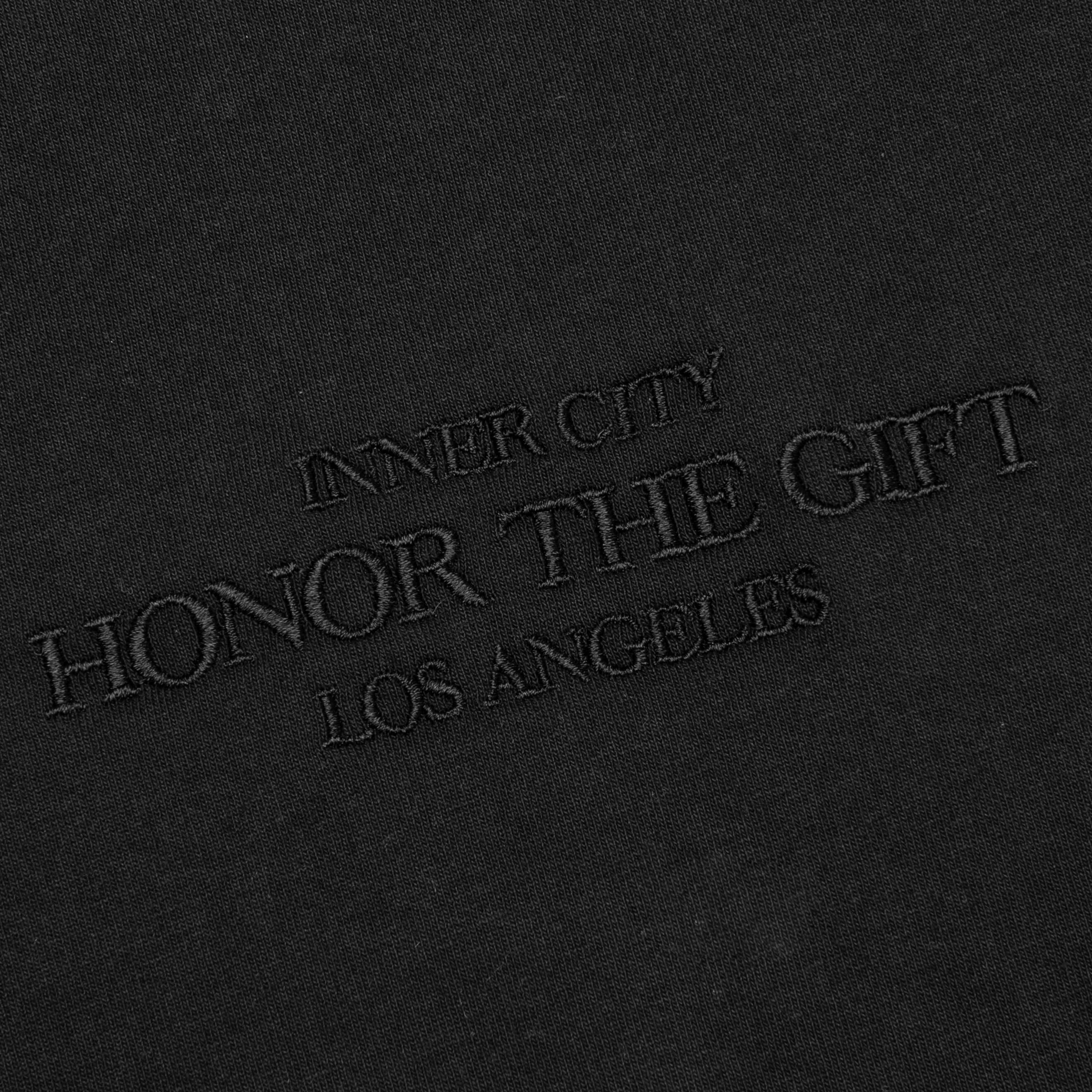 B-Summer Embroidery Box Tee - Black – Feature