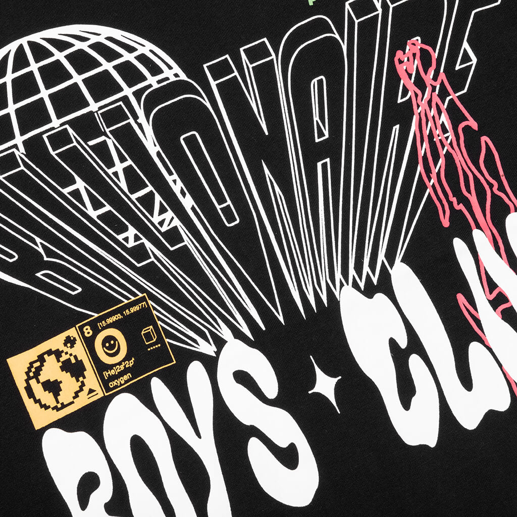 BB Around The World S/S Knit - Black – Feature