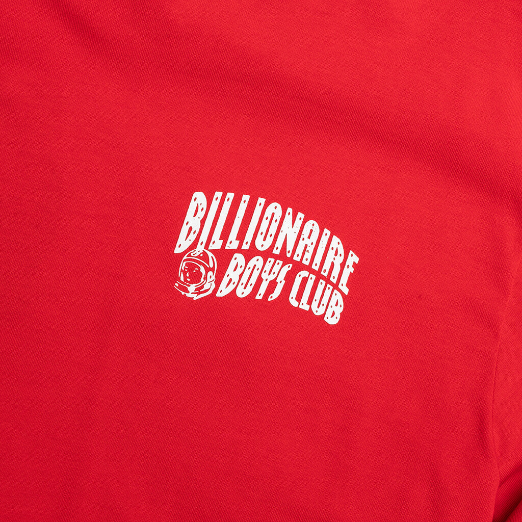 BB Long Sleeve Arch - Racing Red – Feature