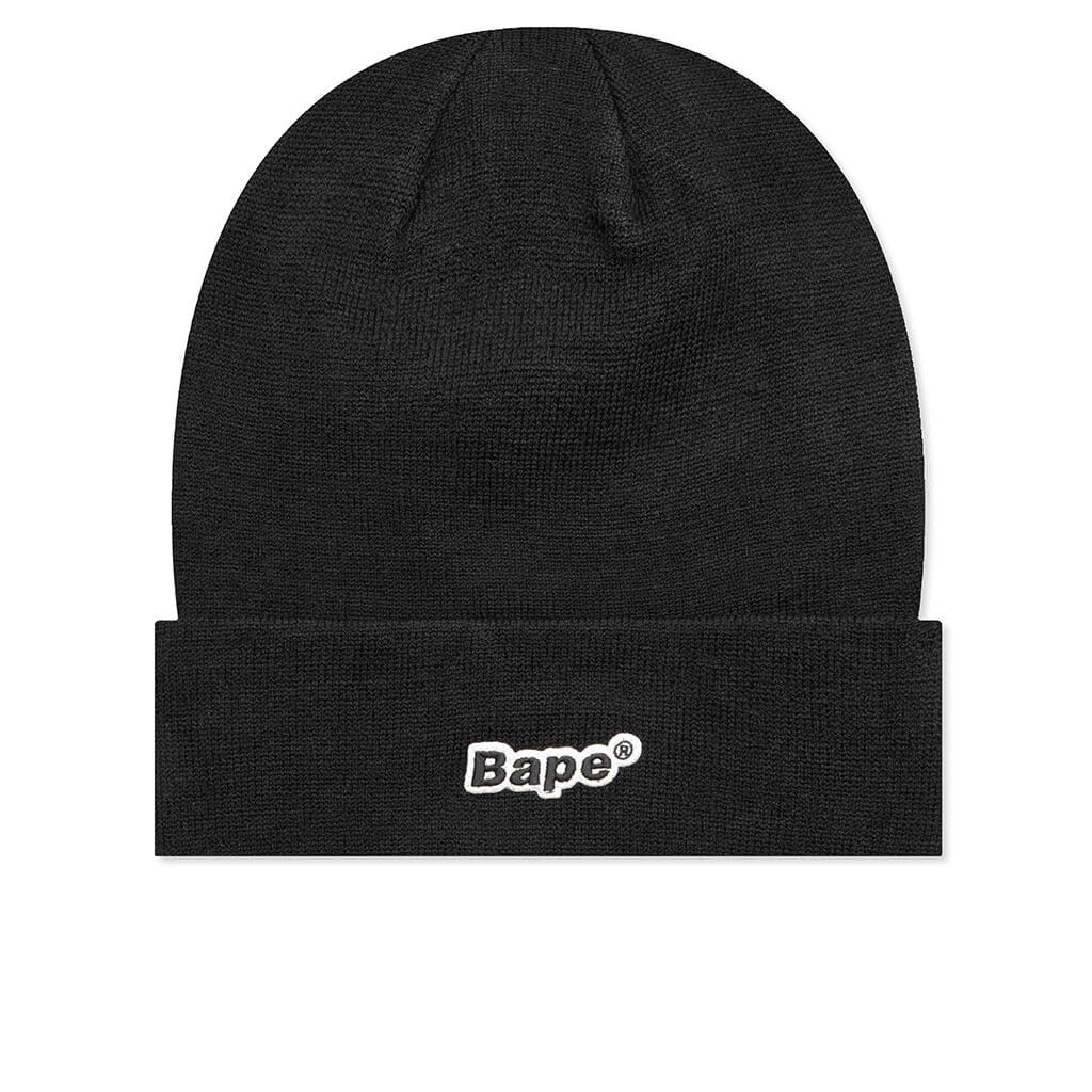 Bape Patch Knit Cap - Black – Feature