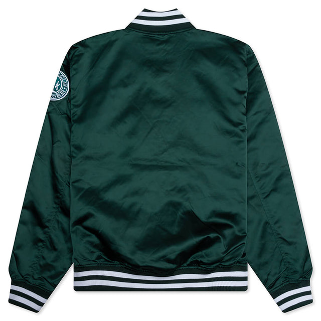 Baseball Varsity Jacket - Green – Feature