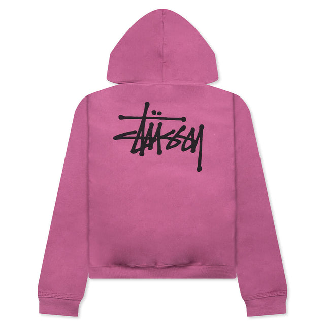 Basic Stussy Hoodie - Berry – Feature