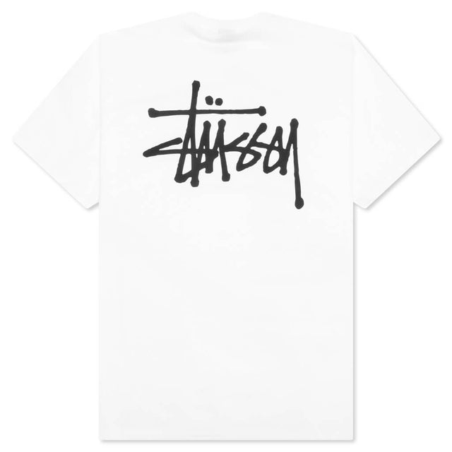 Basic Stussy Tee - White – Feature