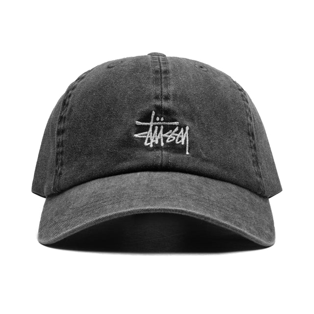 Basic Washed Low Pro Cap - Charcoal – Feature