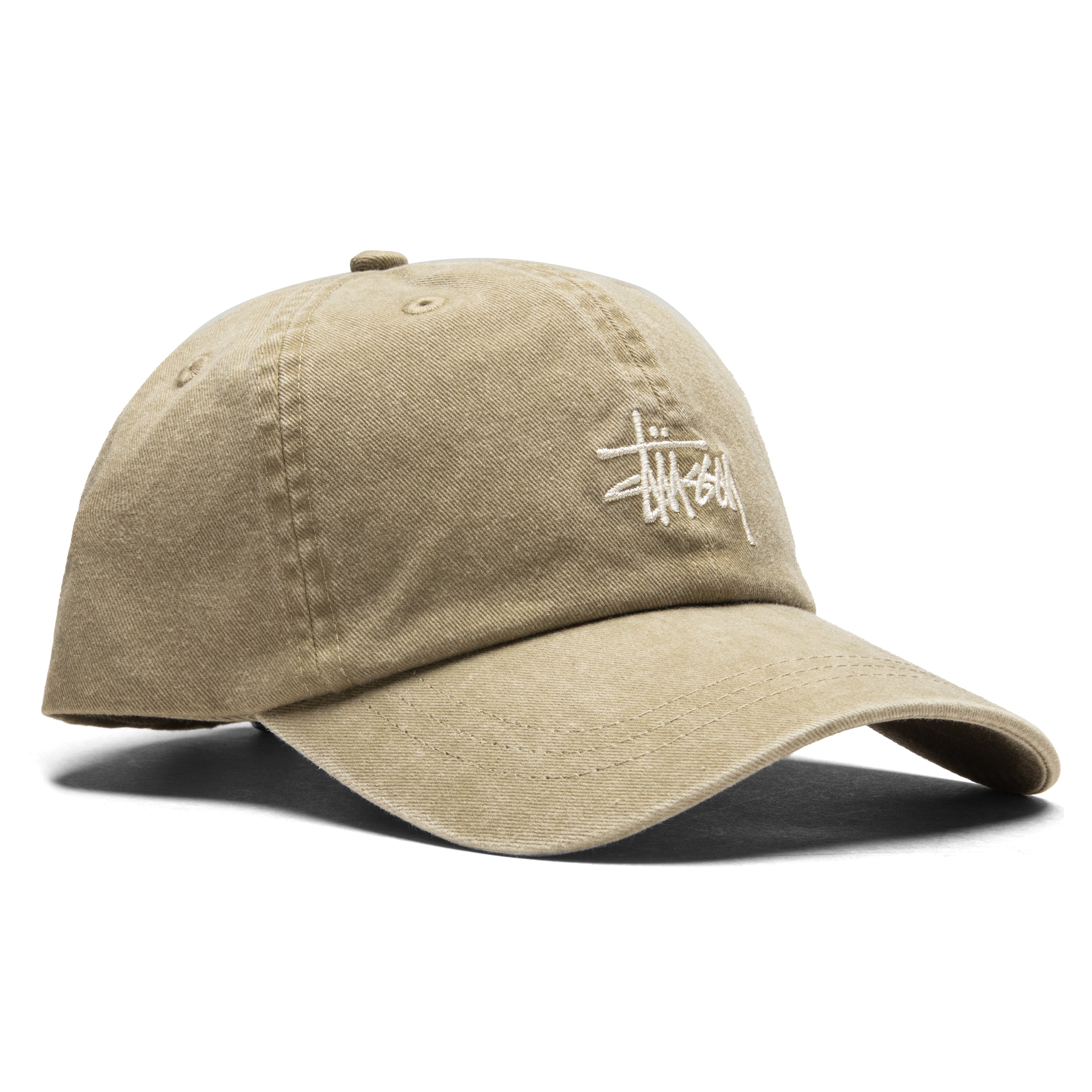 Basic Washed Low Pro Cap - Faded Tan – Feature