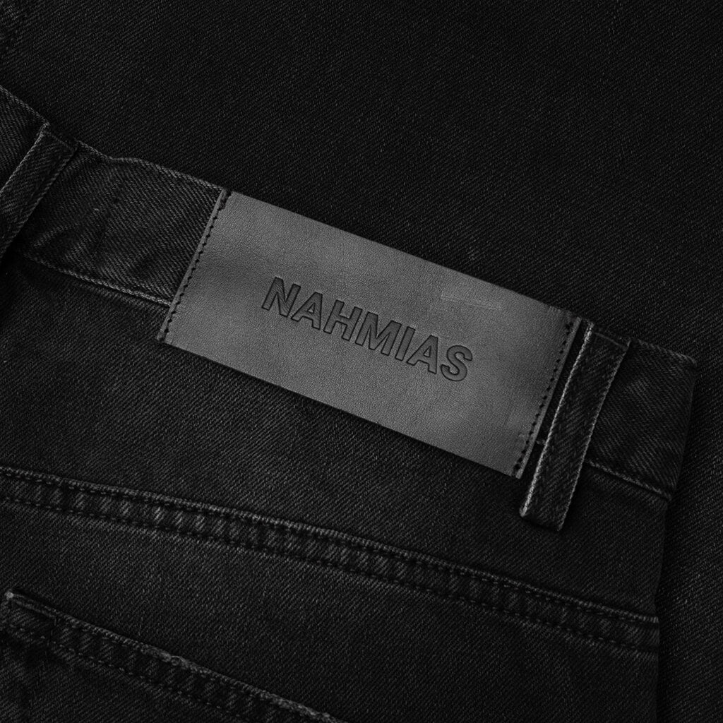 Beaded Sun Wide Jeans - Charcoal Wash – Feature