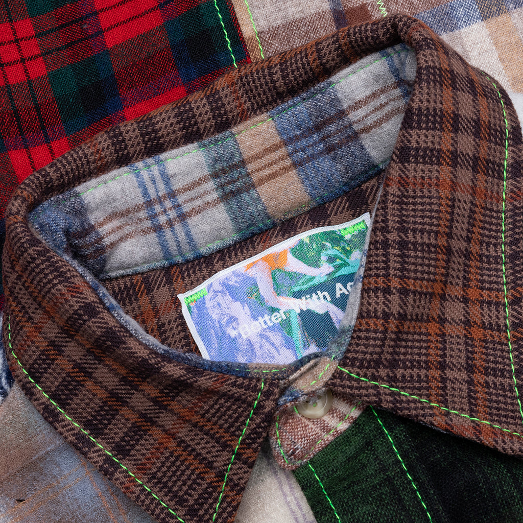 *Better with Age x Pendleton Whitney Reversible Flannel Overshirt - Mu ...