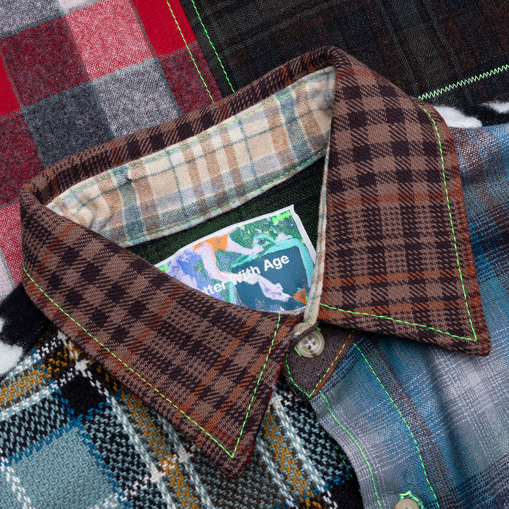 *Better with Age x Pendleton Whitney Reversible Flannel Overshirt - Mu ...