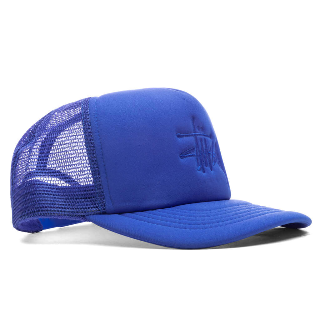 Big Basic Trucker Cap - Sport Blue – Feature