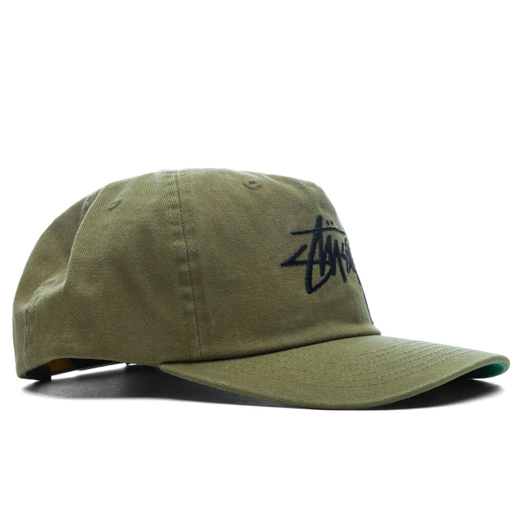 Big Stock Mid Depth Cap - Army Green – Feature