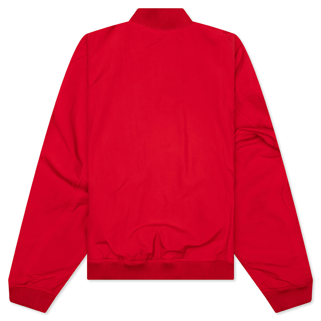 Bomber Track Jacket - Red – Feature