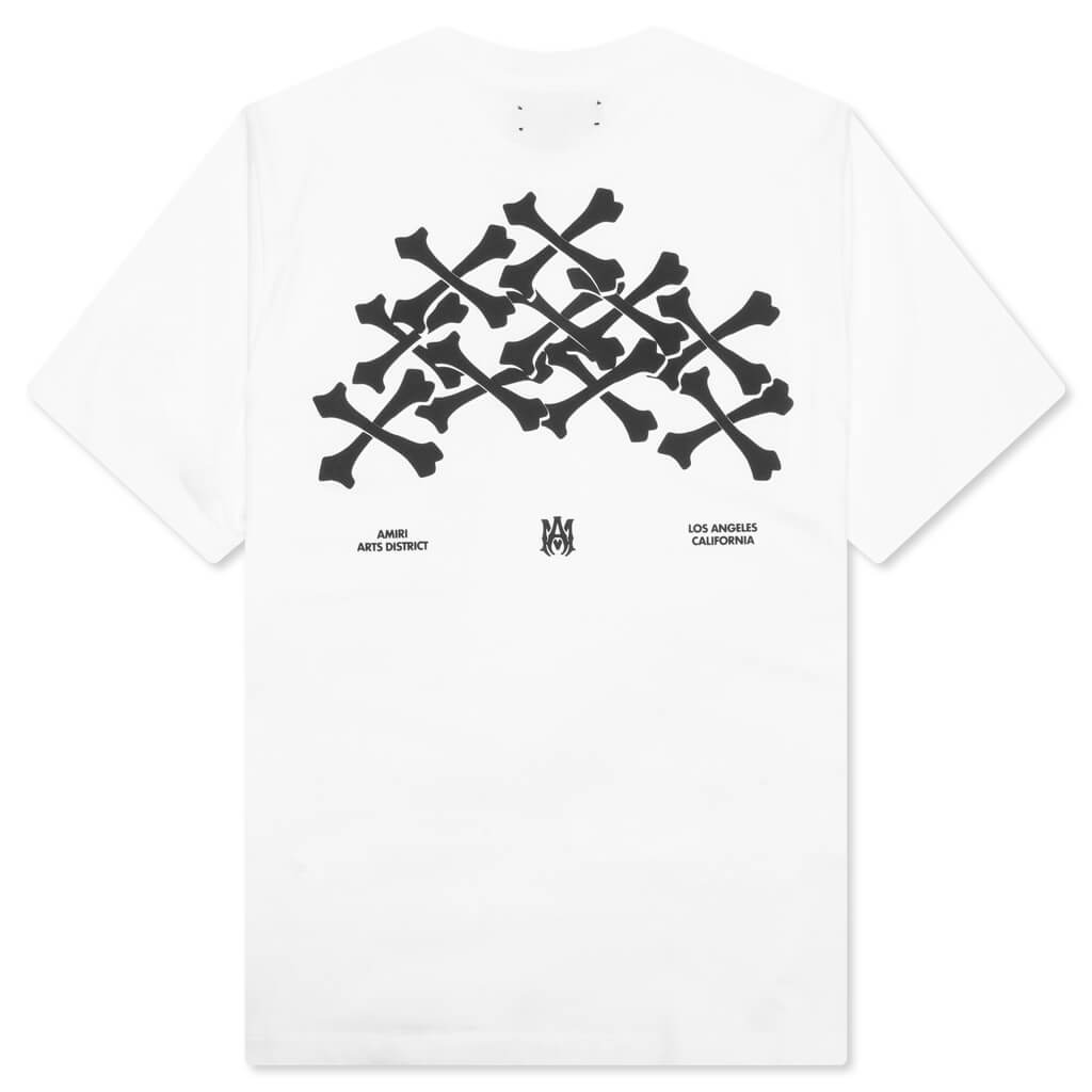 Bones Stacked Tee - White – Feature