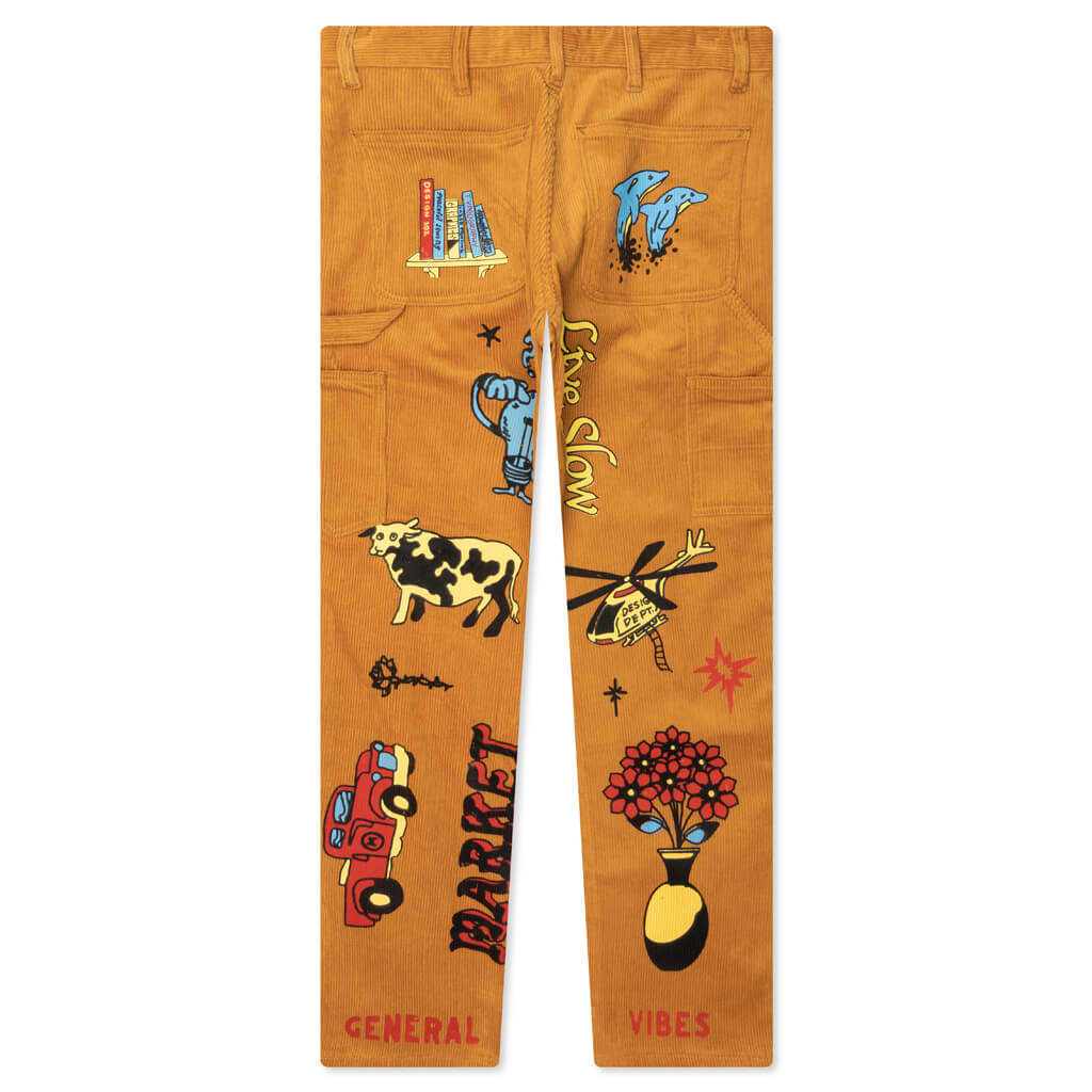 Boosted Club Corduroy Pants - Rattan – Feature