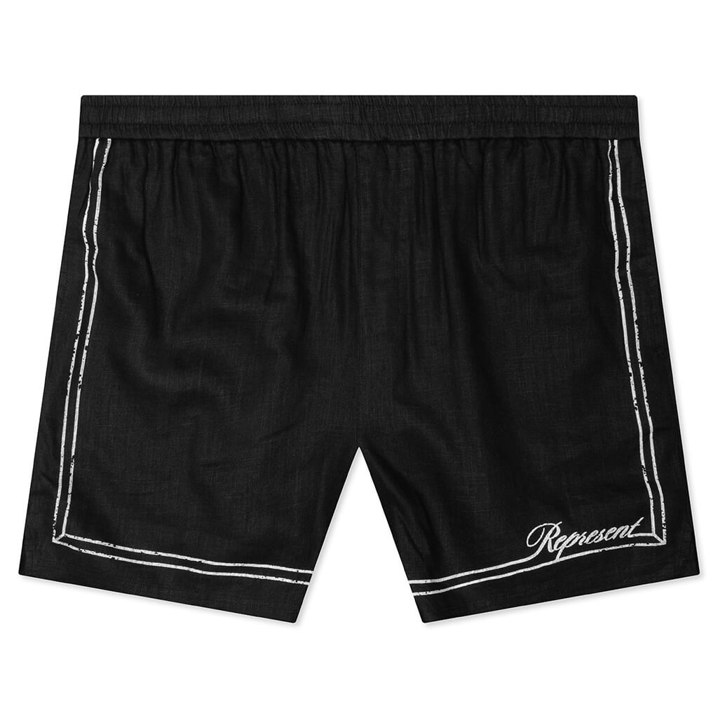 Border Short - Jet Black – Feature