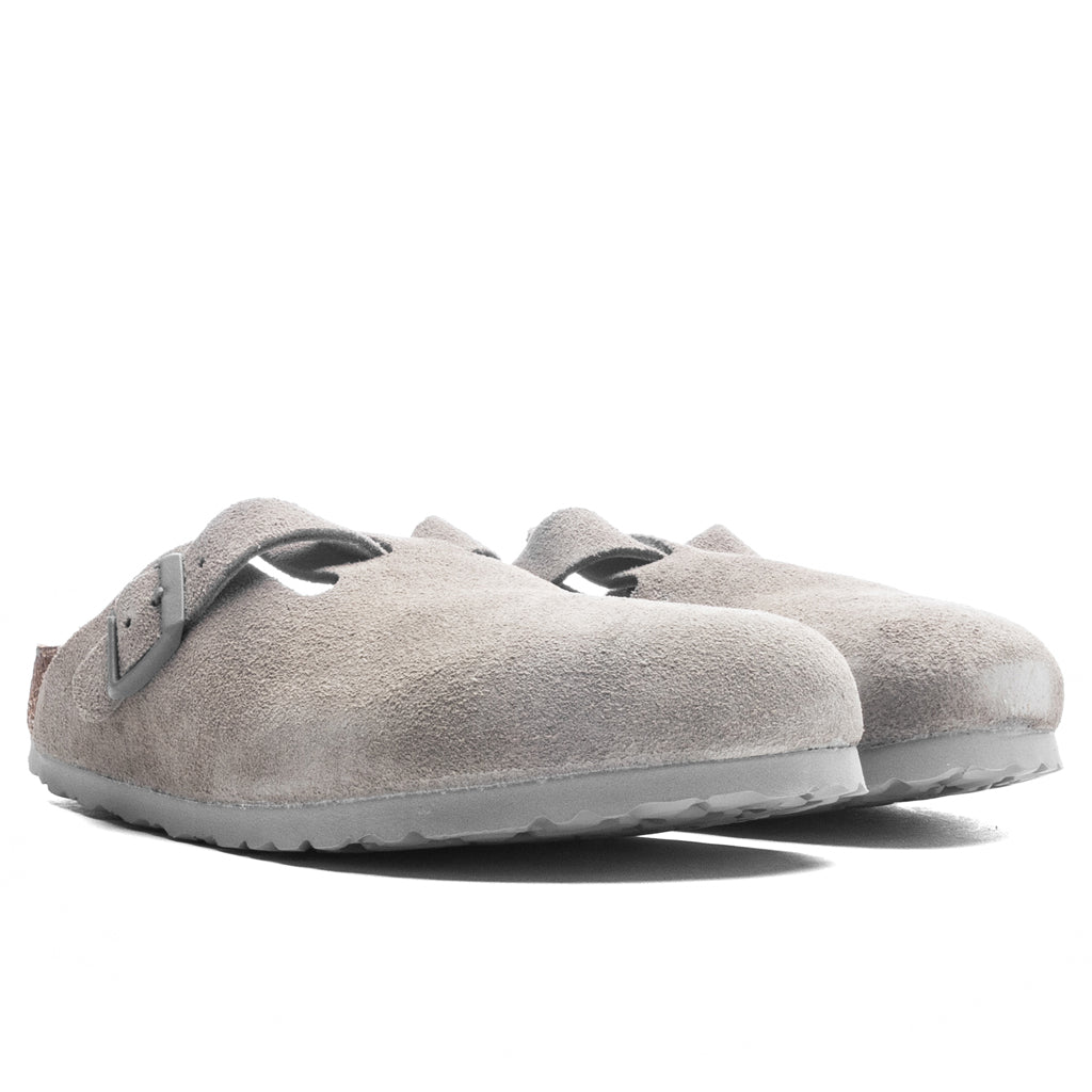 Boston Suede Leather - Stone Coin – Feature