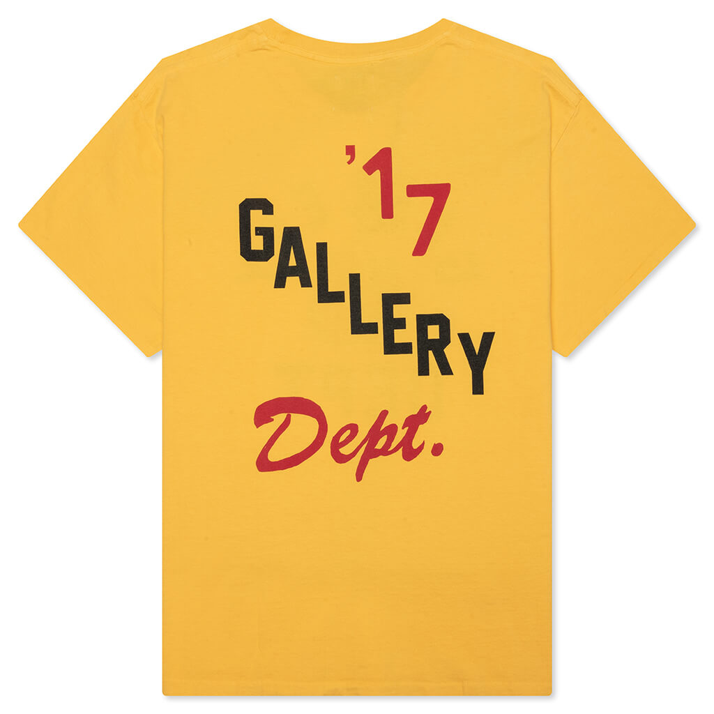 Boxing Merch Tee - Gold Yellow – Feature