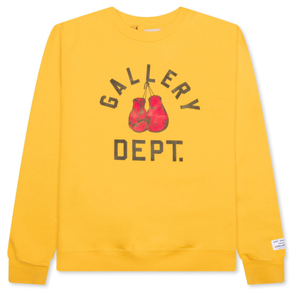 Boxing Merch Tee - Yellow – Feature