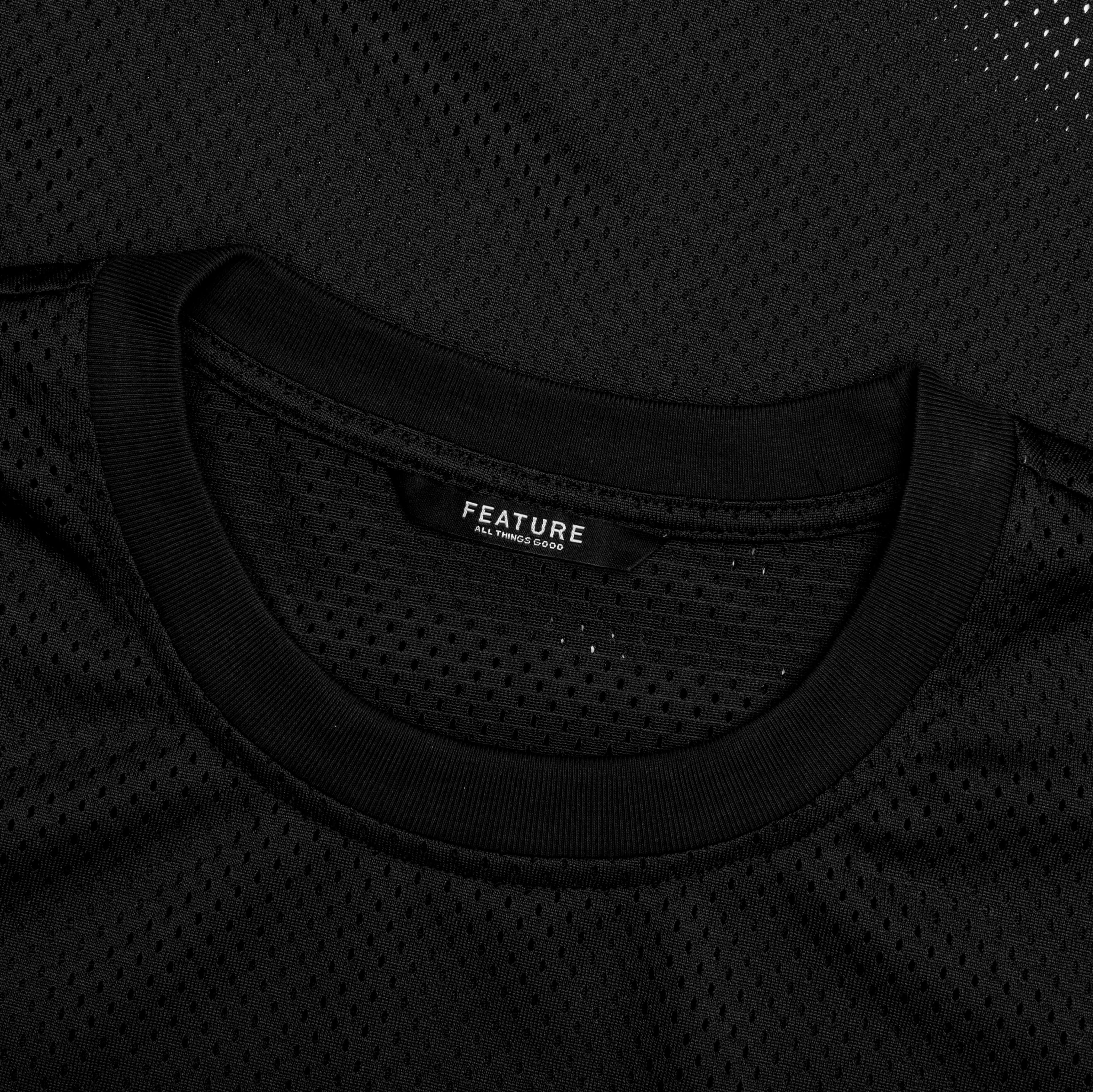 Boyer Mesh Tee - Black – Feature