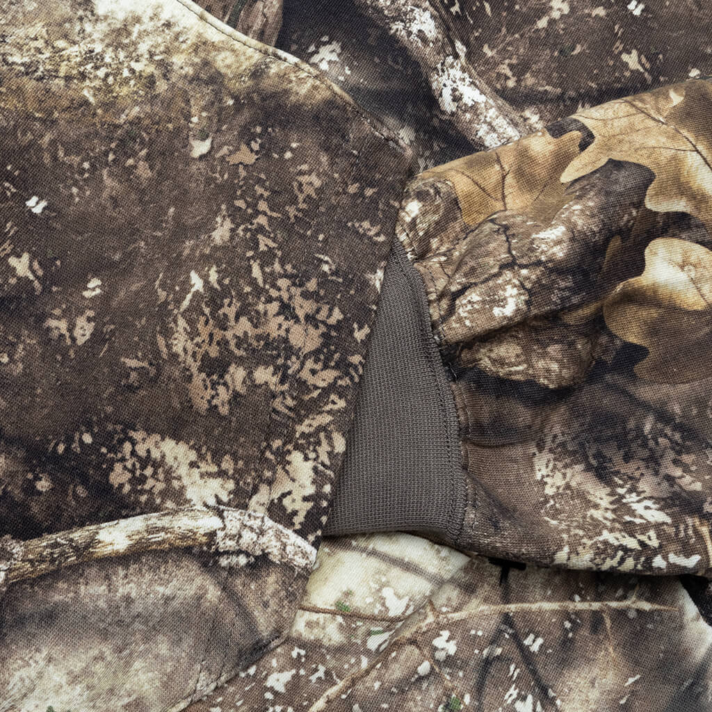 Brooklyn Fleece Pullover Realtree - Medium Olive/Sail – Feature