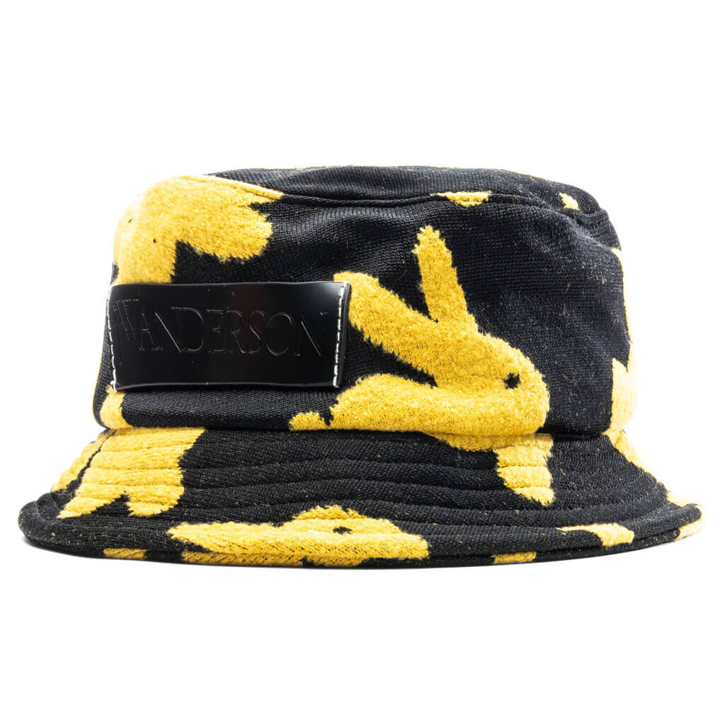 Bucket Hat - Black/Yellow – Feature