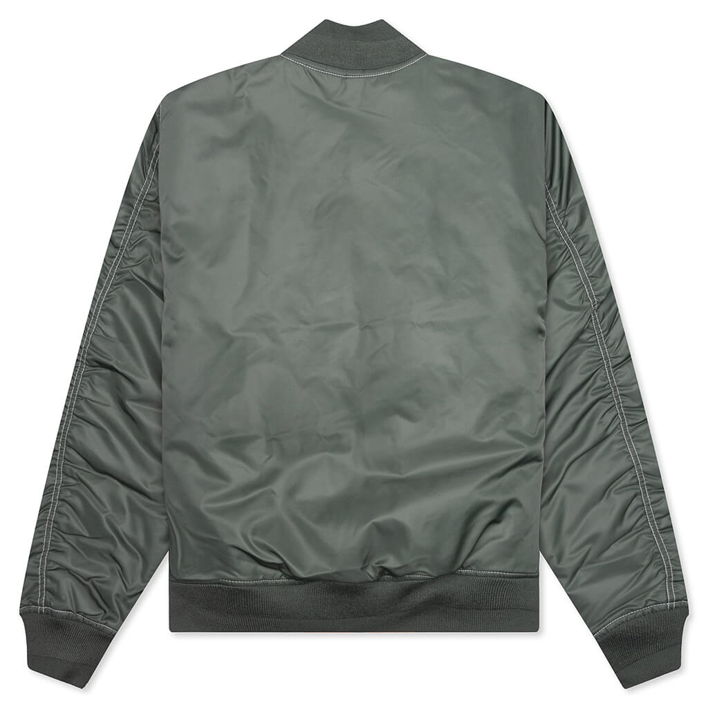 Built Bomber Jacket - Green – Feature