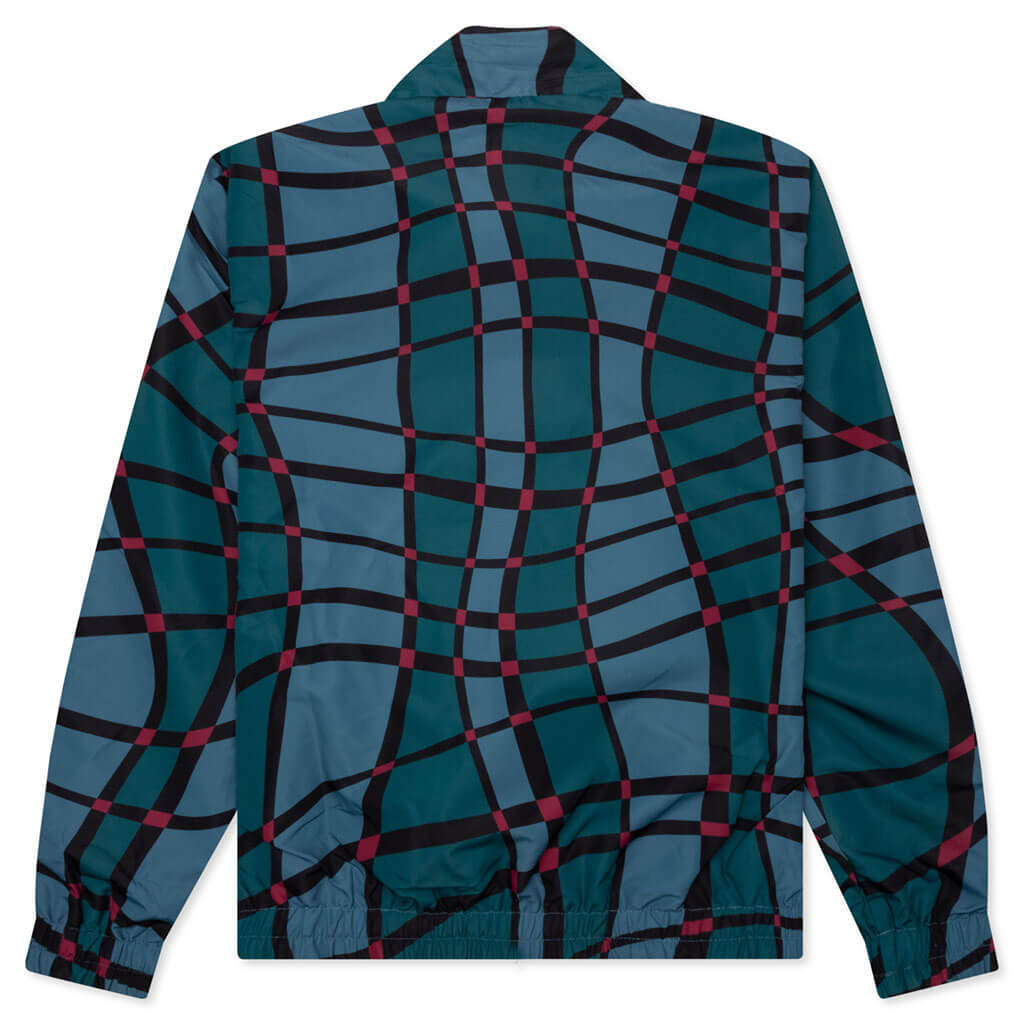 Squared Waves Pattern Track Top - Multi Check – Feature