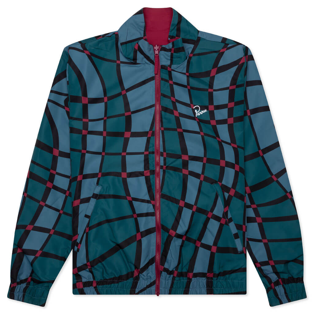 Squared Waves Pattern Track Top - Multi Check – Feature