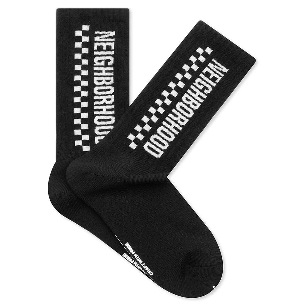 CI Checker Socks - Black – Feature