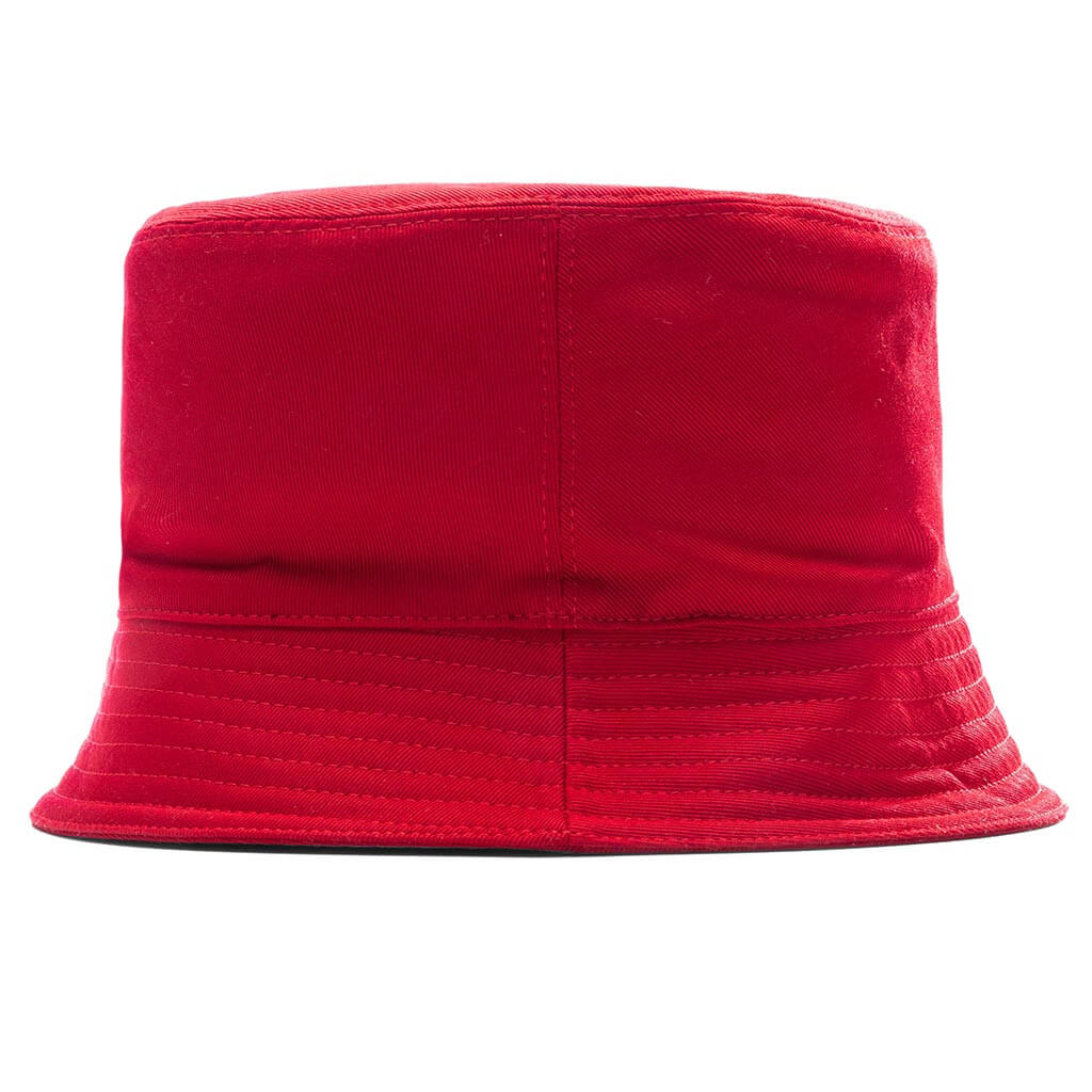 Embroidered Logo Bucket Hat - Chilli – Feature
