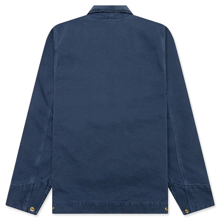 Detroit Jacket - Storm Blue Faded – Feature