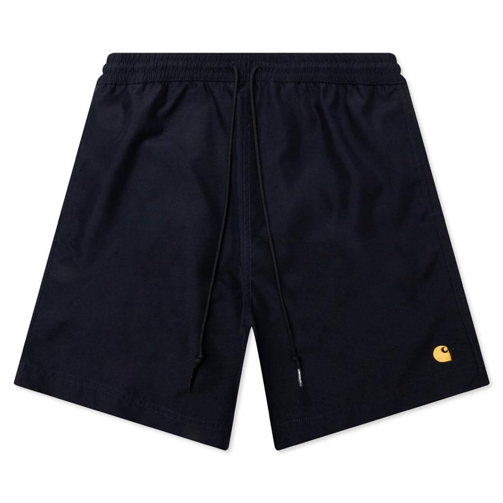 Chase Swim Trunks - Dark Navy/Gold – Feature