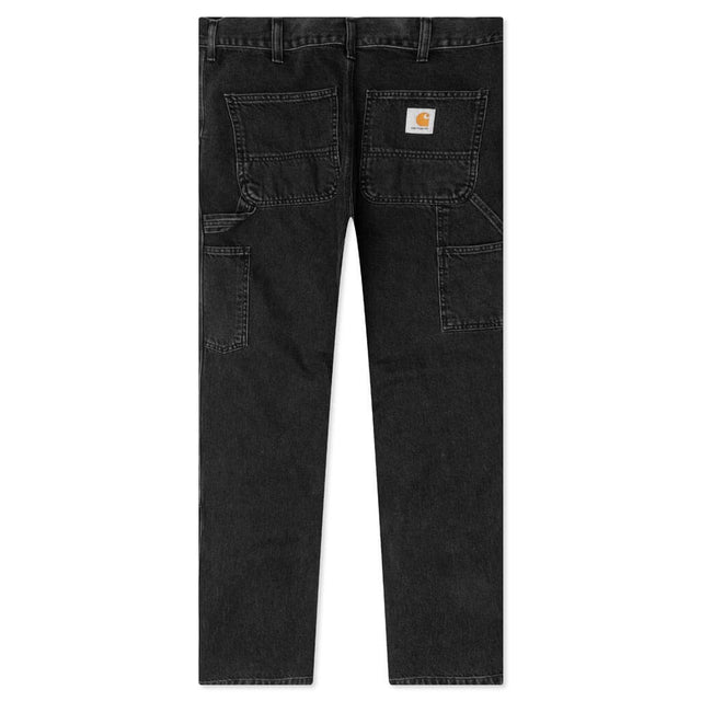 Double Knee Pant - Black Stone Washed – Feature