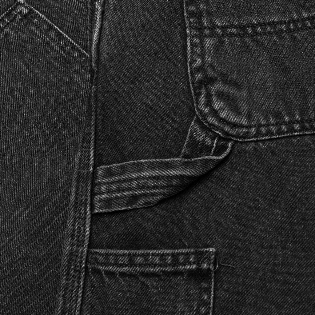 Double Knee Pant - Black Stone Washed – Feature