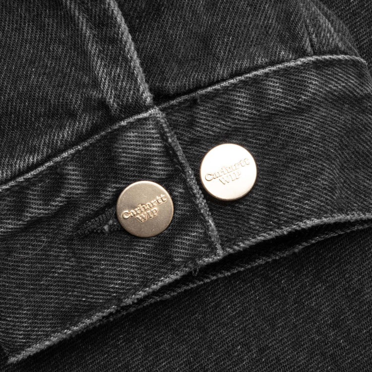 Nash Jacket - Black (Stone Washed) – Feature